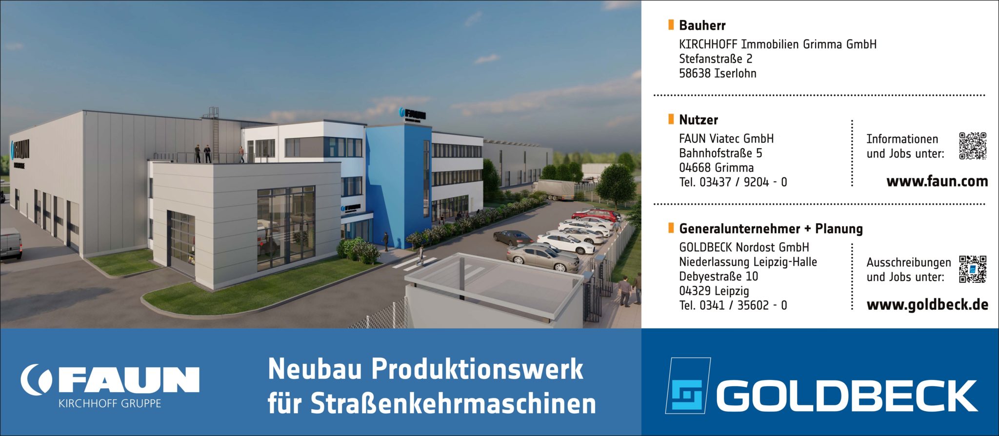 FAUN Viatec setzt Spatenstich für Werksneubau in Grimma | Medienportal ...