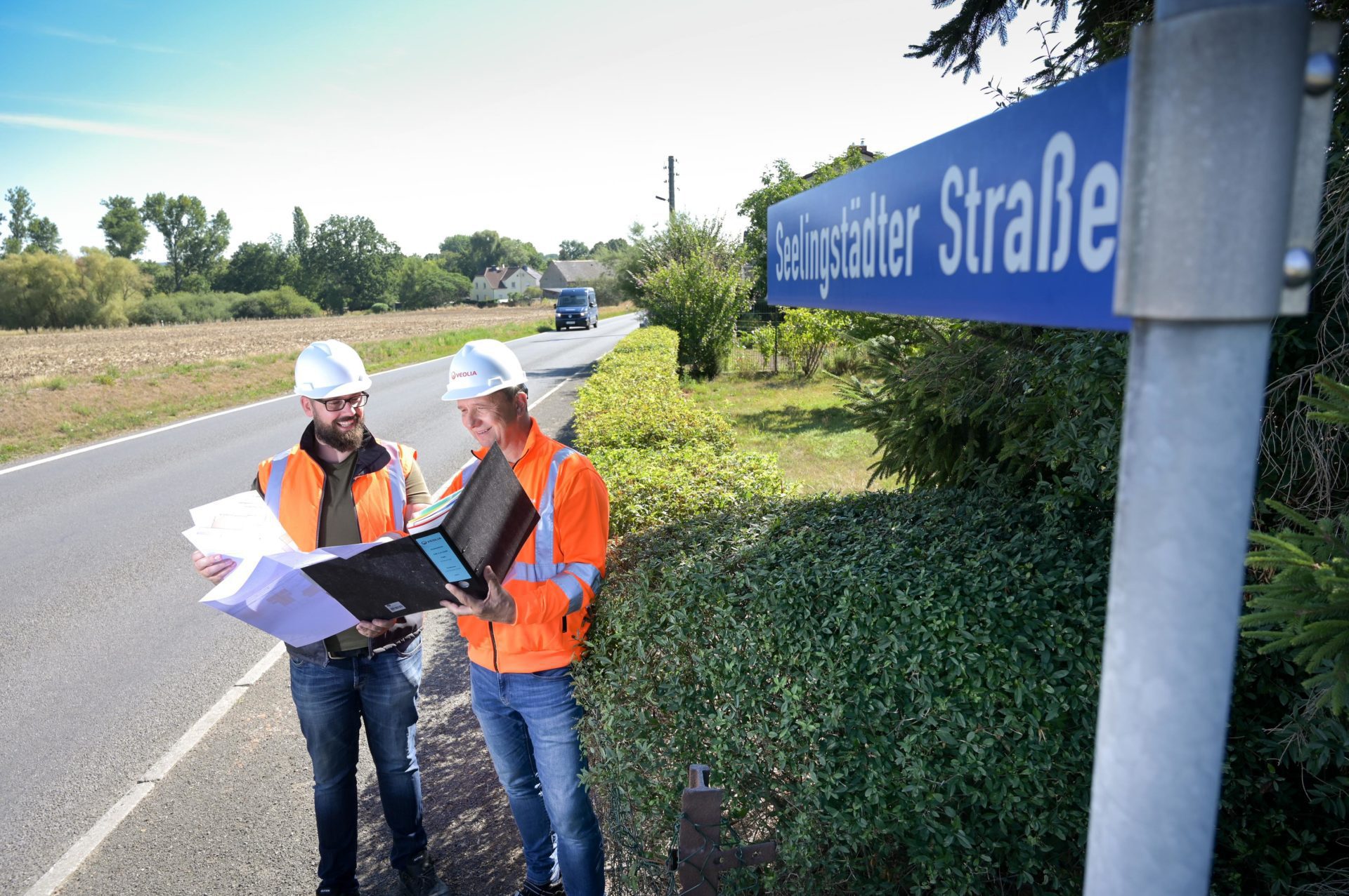Baustart in der Seelingstädter Straße | Medienportal Grimma