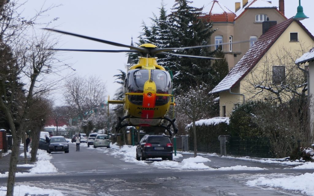 Hubschraubereinsatz in Naunhof | Medienportal Grimma